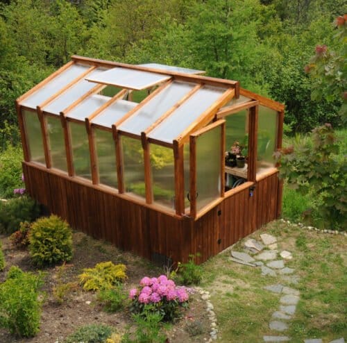 Enhance Your Garden with a Cedar Greenhouse Kit