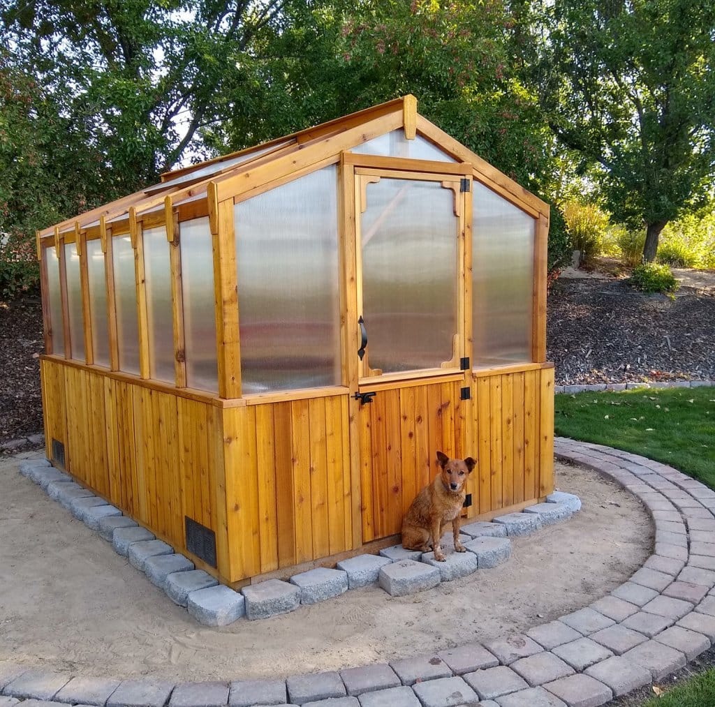 Enhance Your Garden with a Cedar Greenhouse Kit