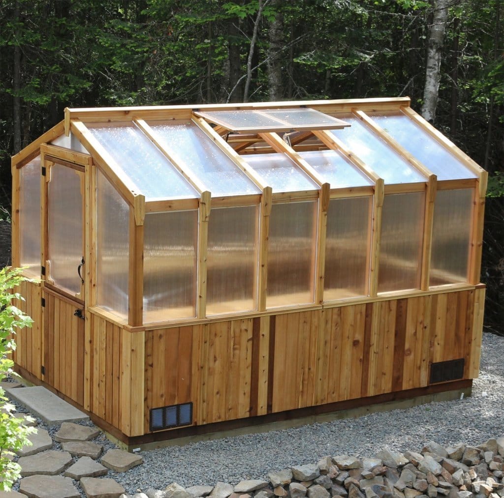 Enhance Your Garden with a Cedar Greenhouse Kit
