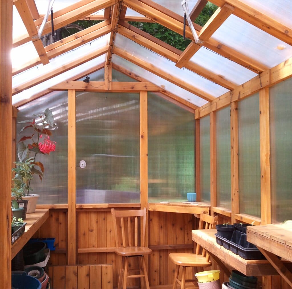 Enhance Your Garden with a Cedar Greenhouse Kit