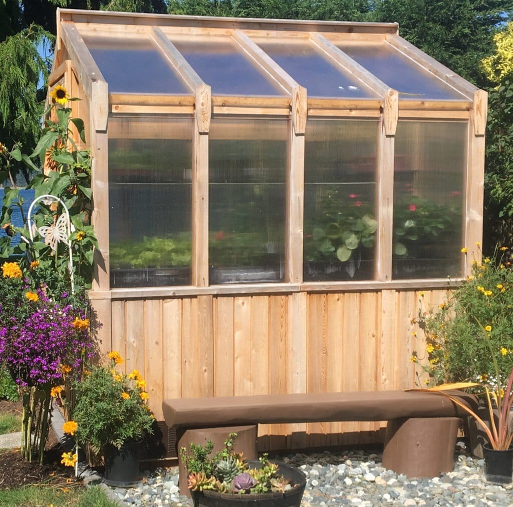 Enhance Your Garden with a Cedar Greenhouse Kit