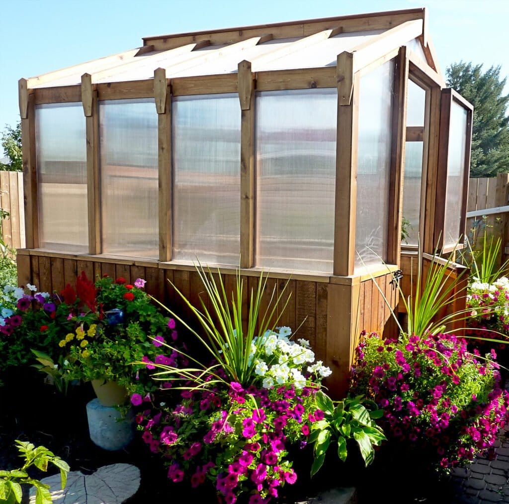 Enhance Your Garden with a Cedar Greenhouse Kit