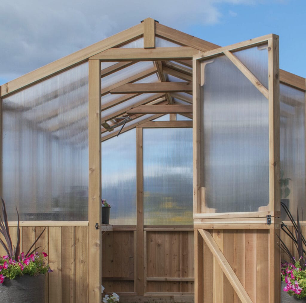 Enhance Your Garden with a Cedar Greenhouse Kit
