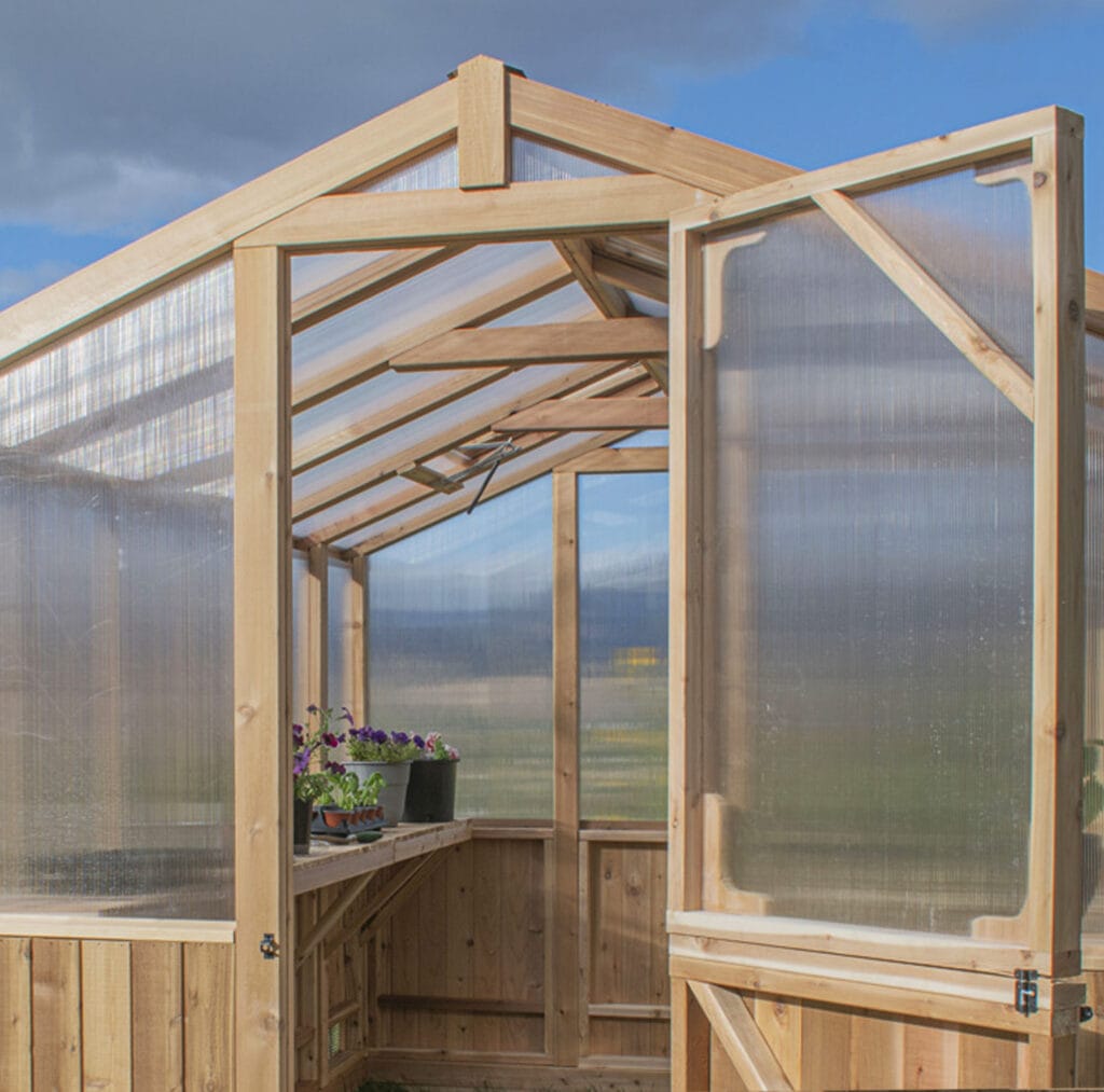 Enhance Your Garden with a Cedar Greenhouse Kit