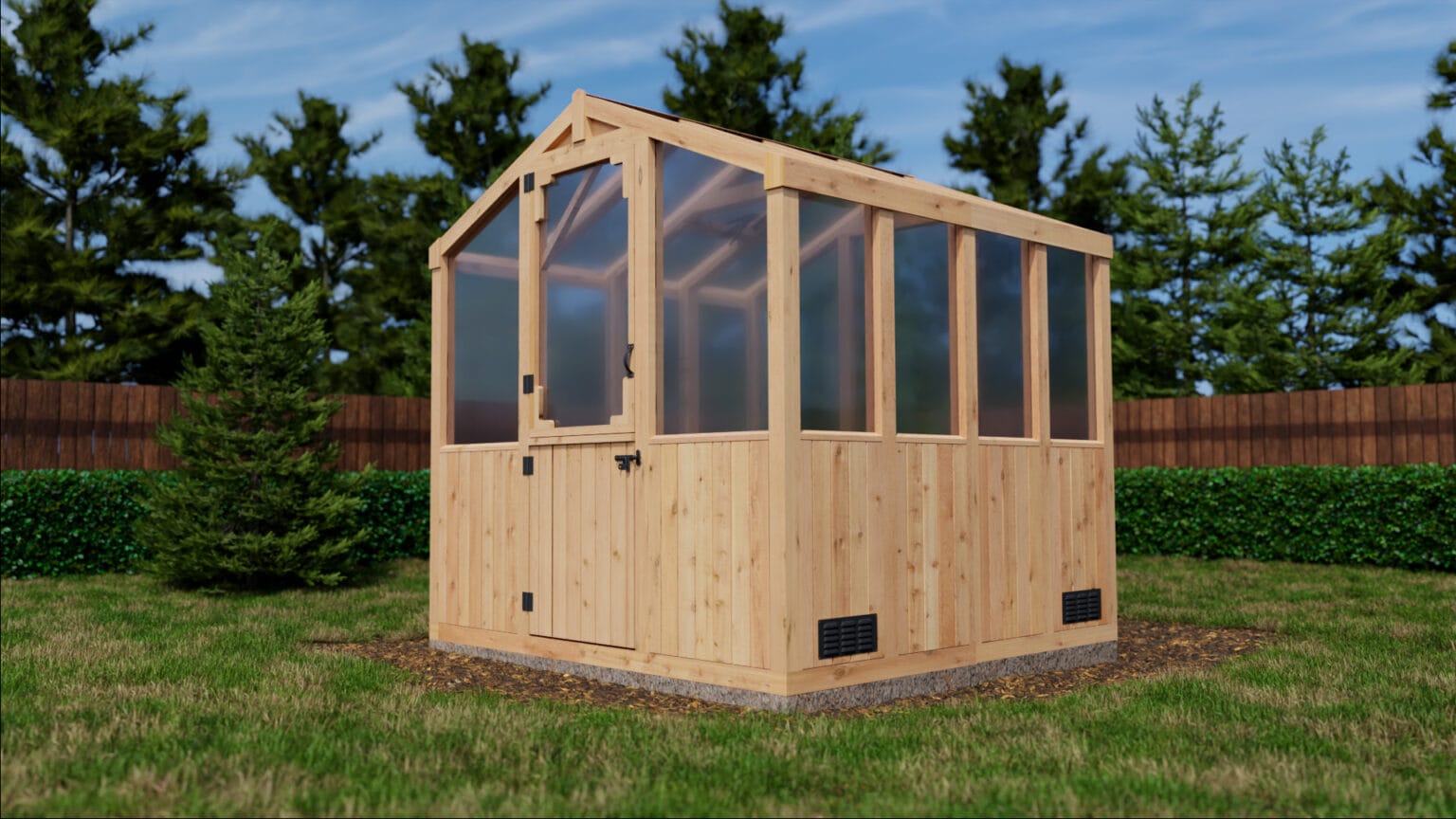 Enhance Your Garden with a Cedar Greenhouse Kit
