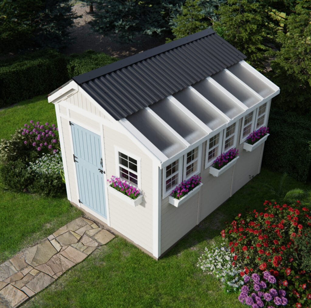 Sunshed Garden Shed 8'x12' - Outdoor Living Today