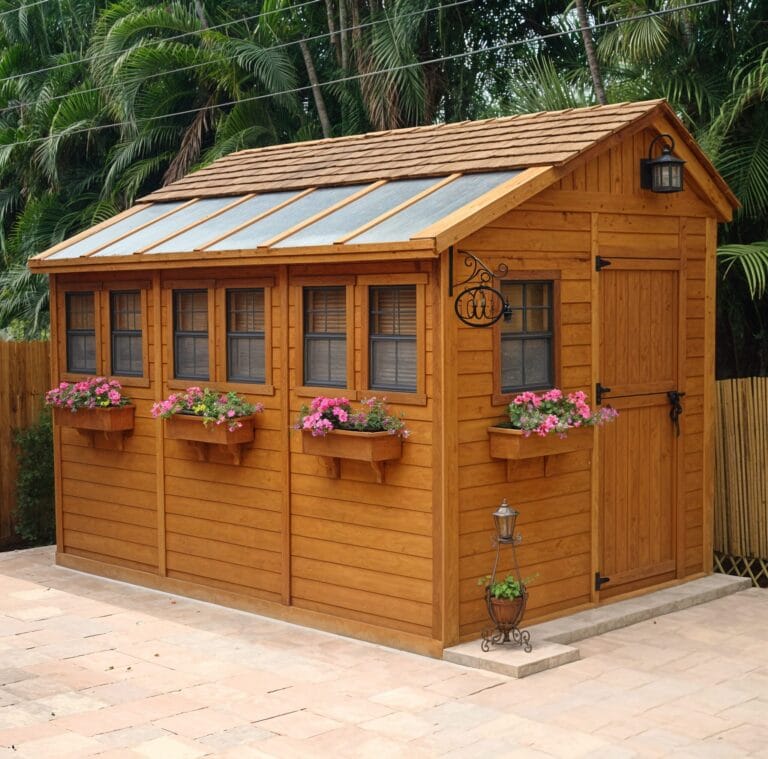 Sunshed Garden Shed 8'x12' - Outdoor Living Today