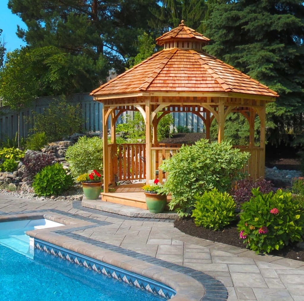 Transform Your Yard with a Western Red Cedar Gazebo