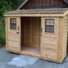Lean to SpaceSaver Shed 12x4 | Outdoor Living Today