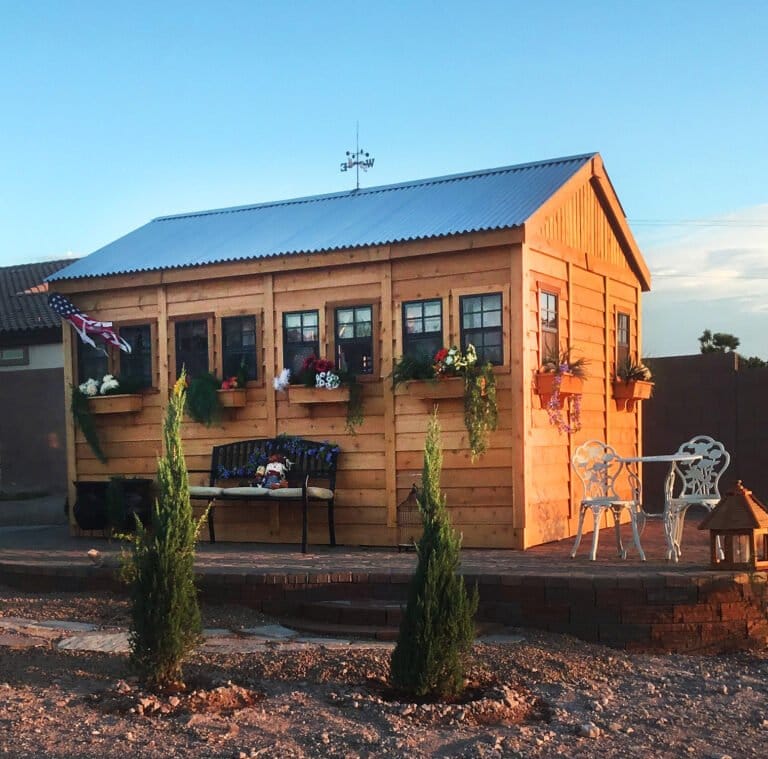 Sunshed Garden Shed 12'x16' - Outdoor Living Today