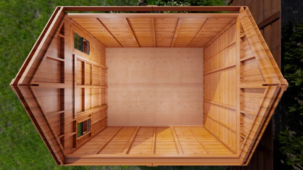 Durable 12x12 SpaceMaster Storage Shed for Your Outdoors