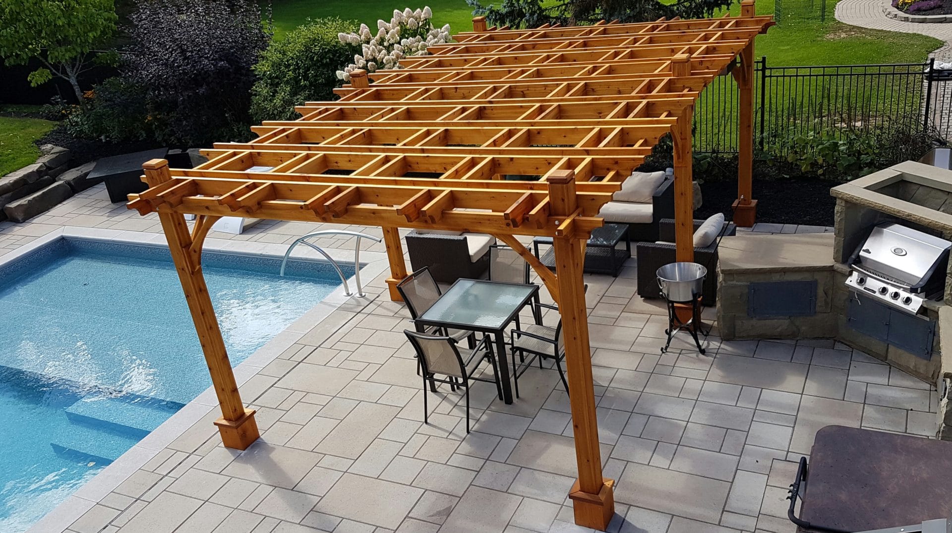 Stain a Cedar Pergola for Lasting Beauty and Protection