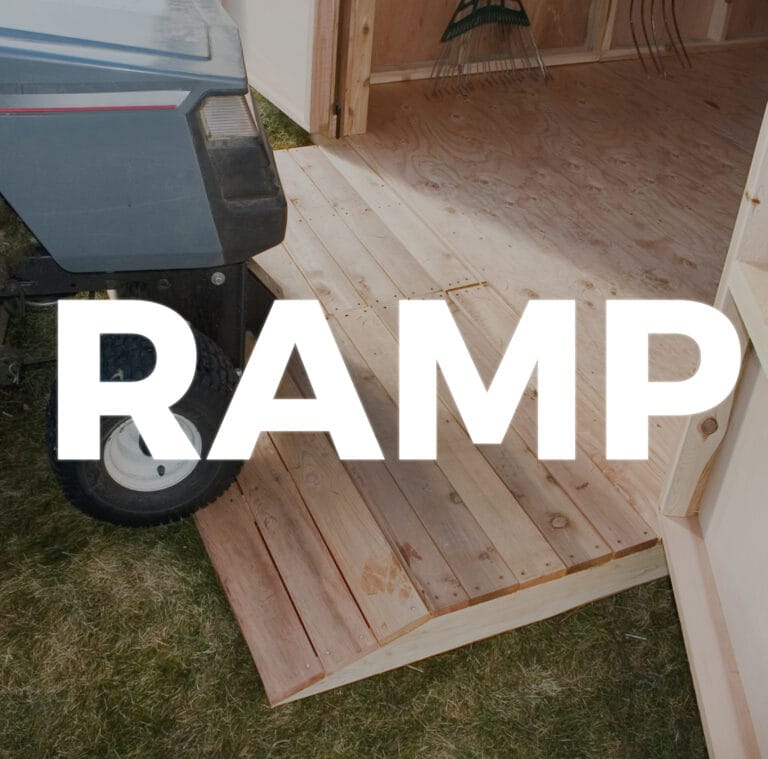 Ramp | Cedar Wood - Outdoor Living Today