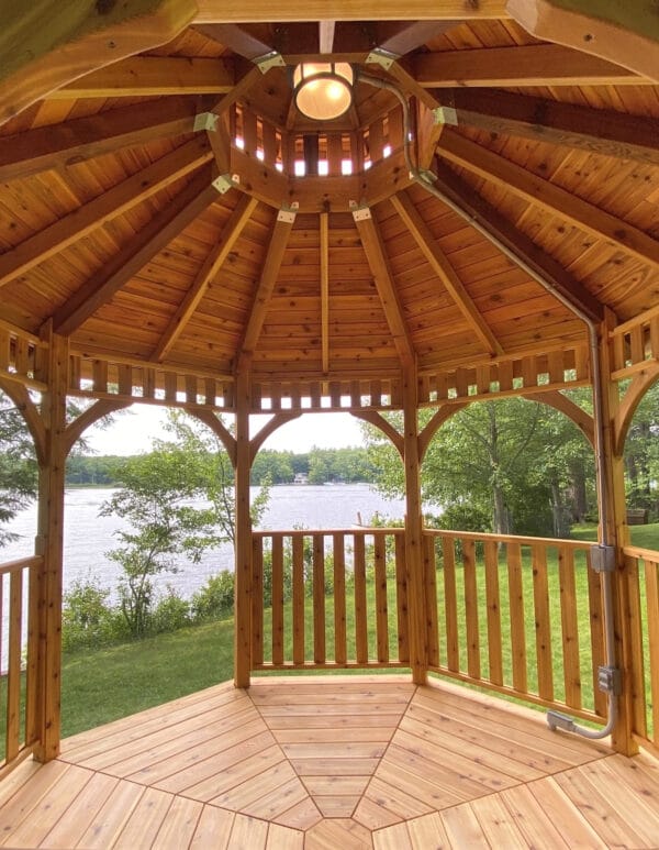 Transform Your Yard with a Western Red Cedar Gazebo