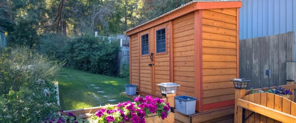 Lean to SpaceSaver Shed 12x4 | Outdoor Living Today