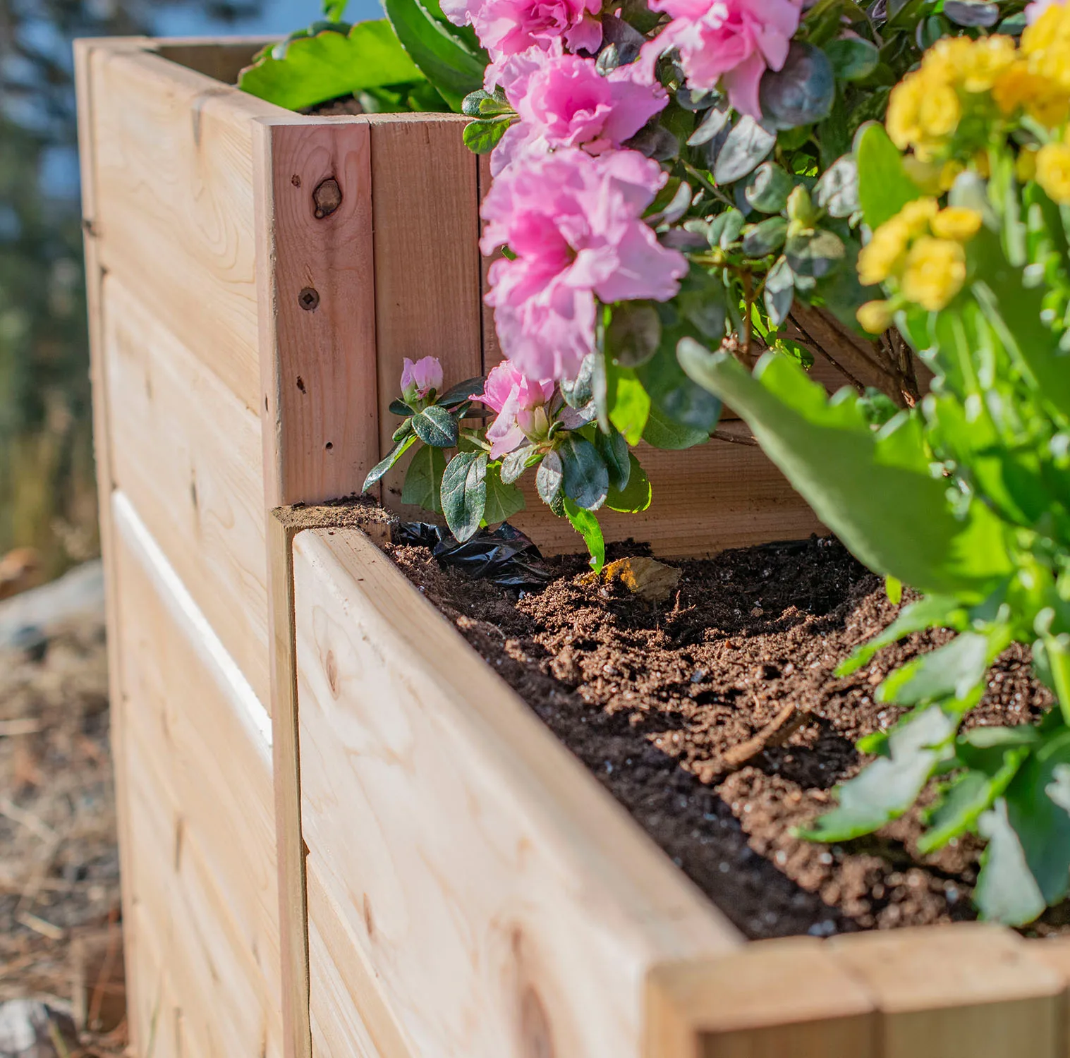 Polygal Greenhouse Panels for 6×3 Raised Garden Bed